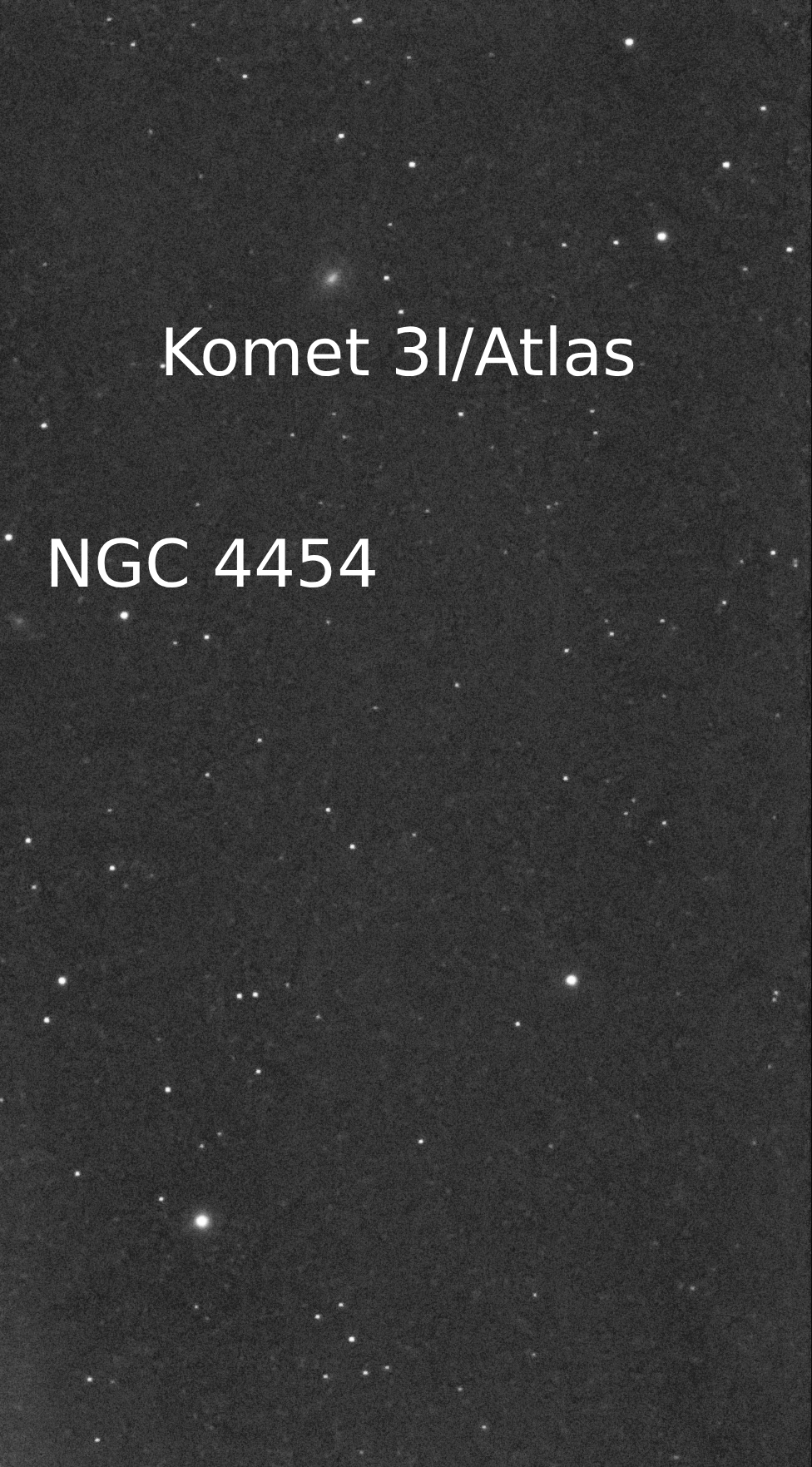 Medzvezdni komet 3I/Atlas – Bojan Ambrožič